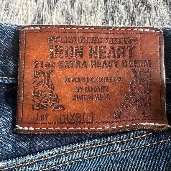 Iron Heart | Jeans | Iron Heart 2oz Japanese Selvedge Denim Jeans Ihxb1 ...